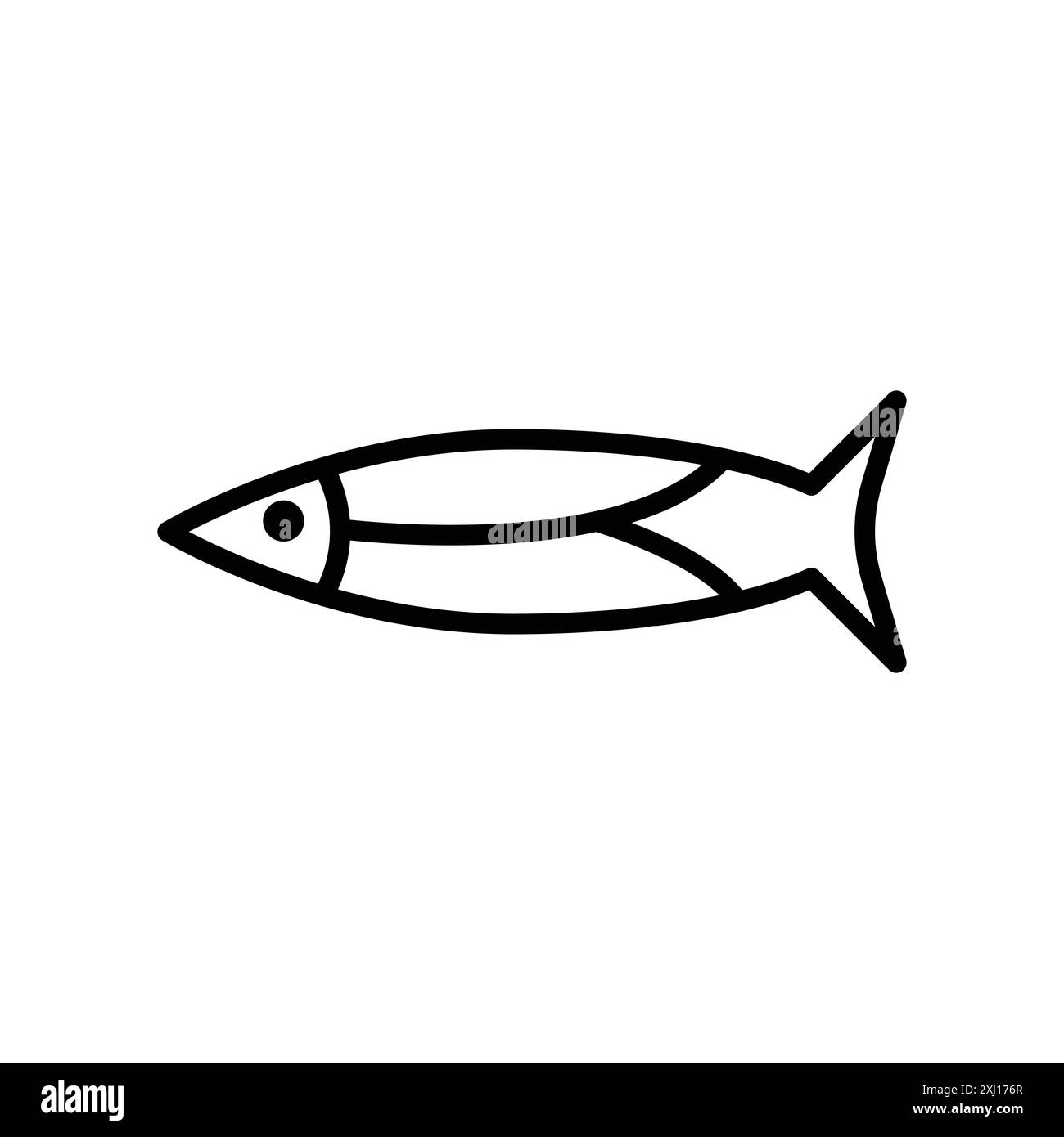 Bat Ray Fish icon linear logo mark set collection in black and white ...