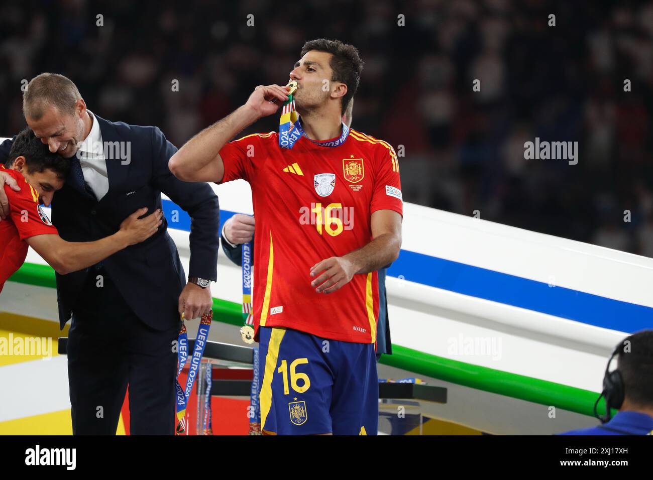 Rodri (ESP), JULY 14, 2024 - Football / Soccer : Rodri celebrate after ...