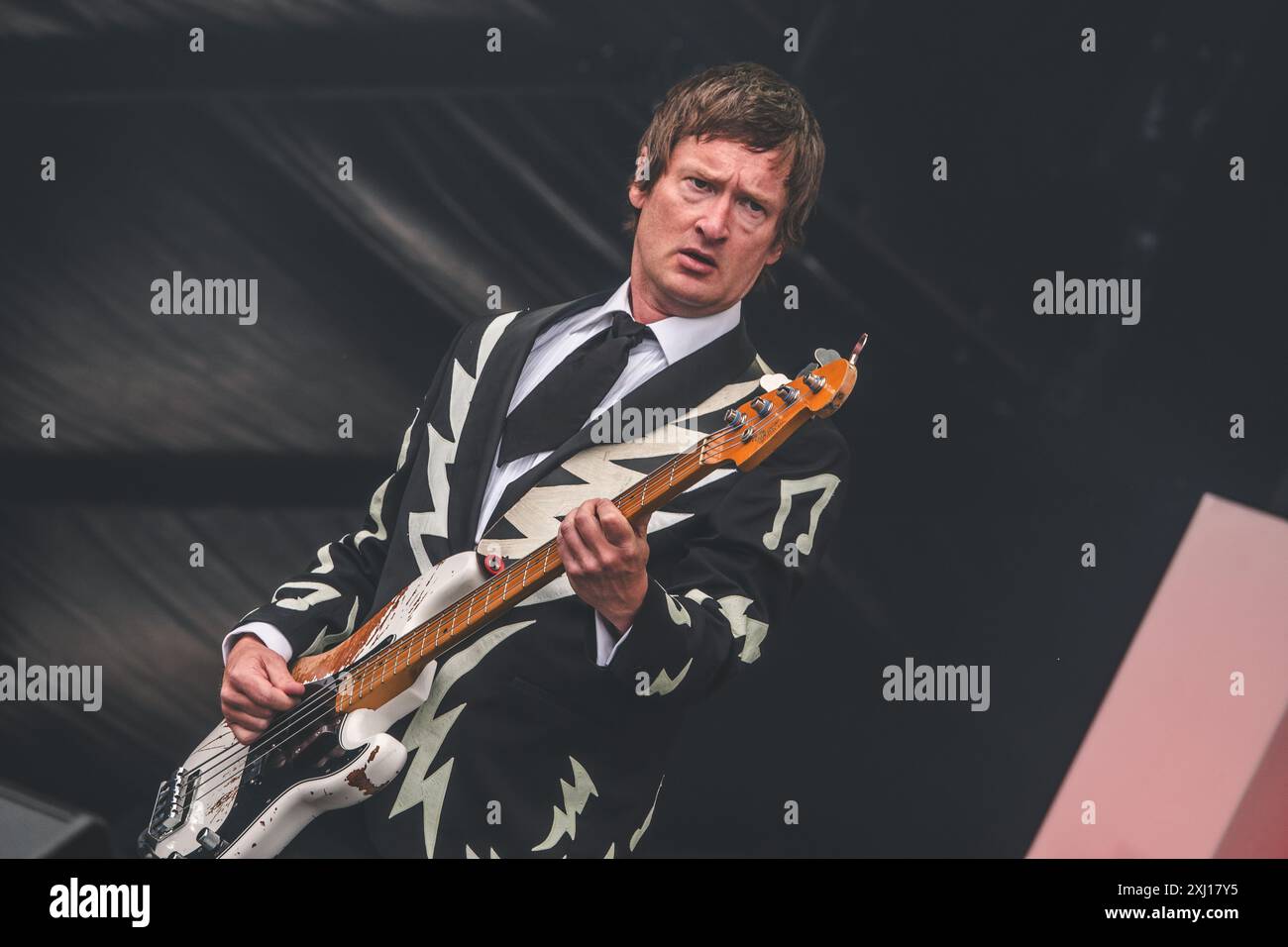 Copenhagen, Denmark. 20th, June 2024. Swedish rock band The Hives performs a live concert during ...