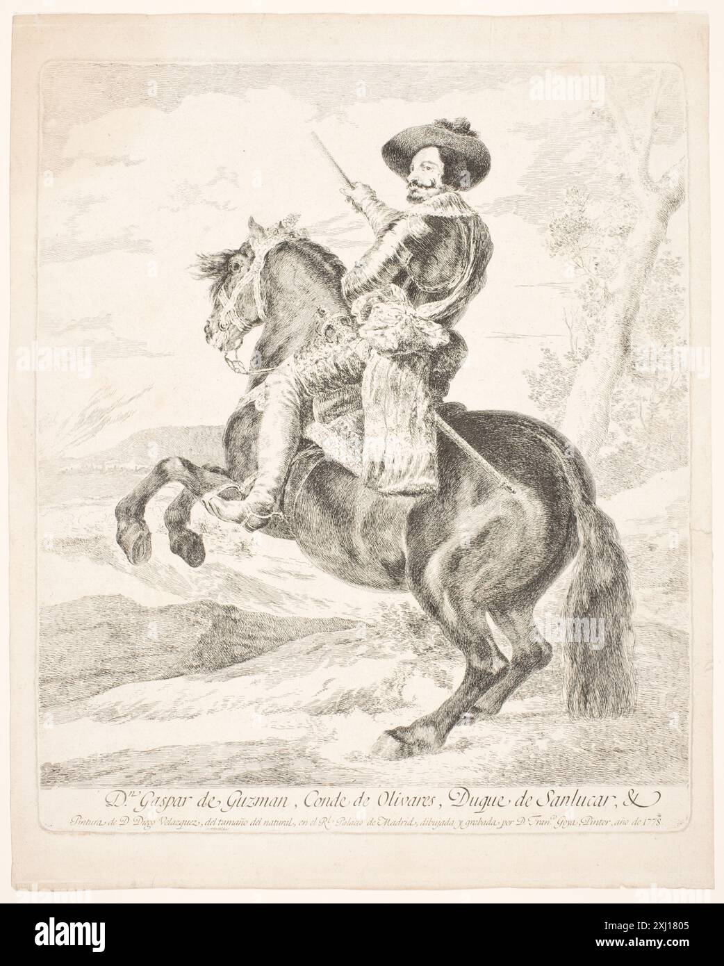 Don Gaspar de Guzman, Greve of Olivares Goya, Francisco de 1746 - 1828 ...