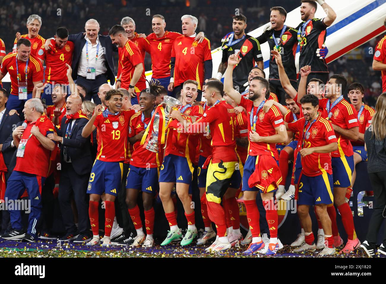 Spain team group (ESP), JULY 14, 2024 - Football / Soccer : Spain team ...