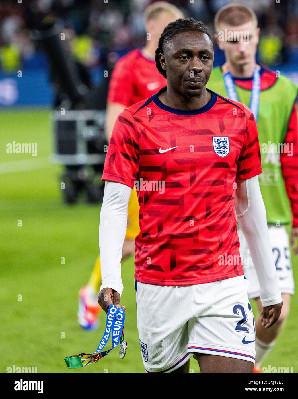 BERLIN, GERMANY - JULY 14: Eberechi Eze during the UEFA EURO 2024 final ...