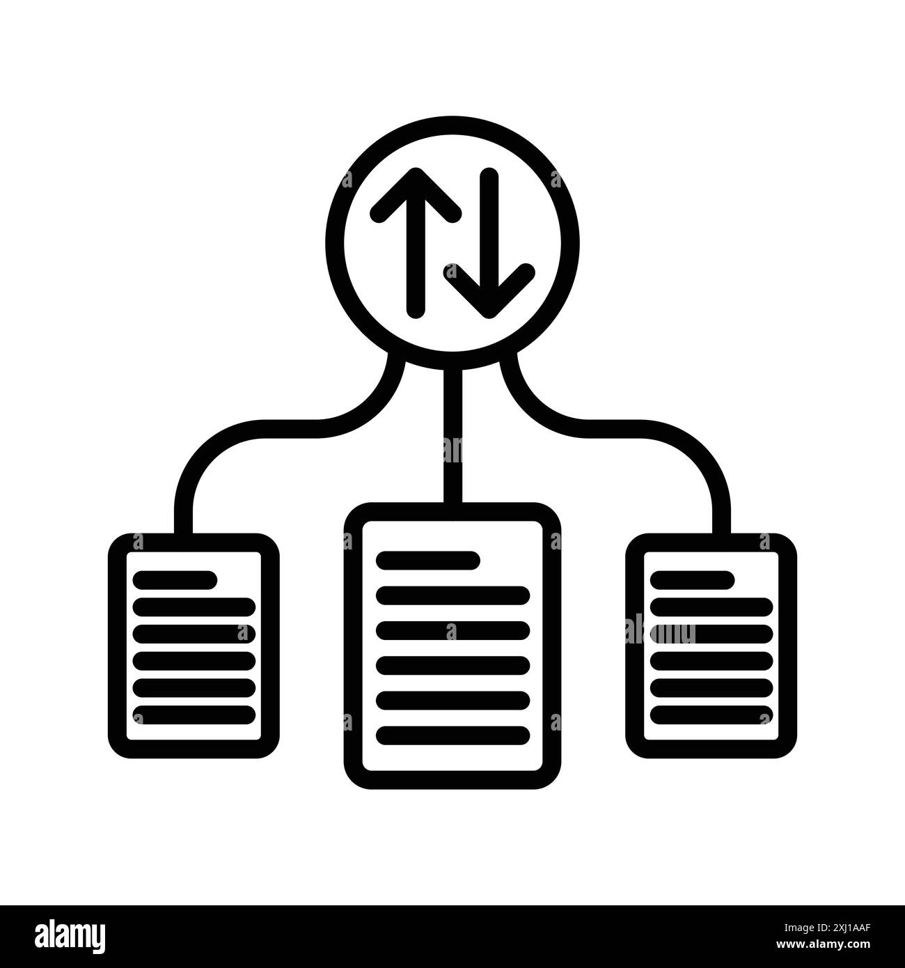 case priority icon linear logo mark set collection in black and white ...