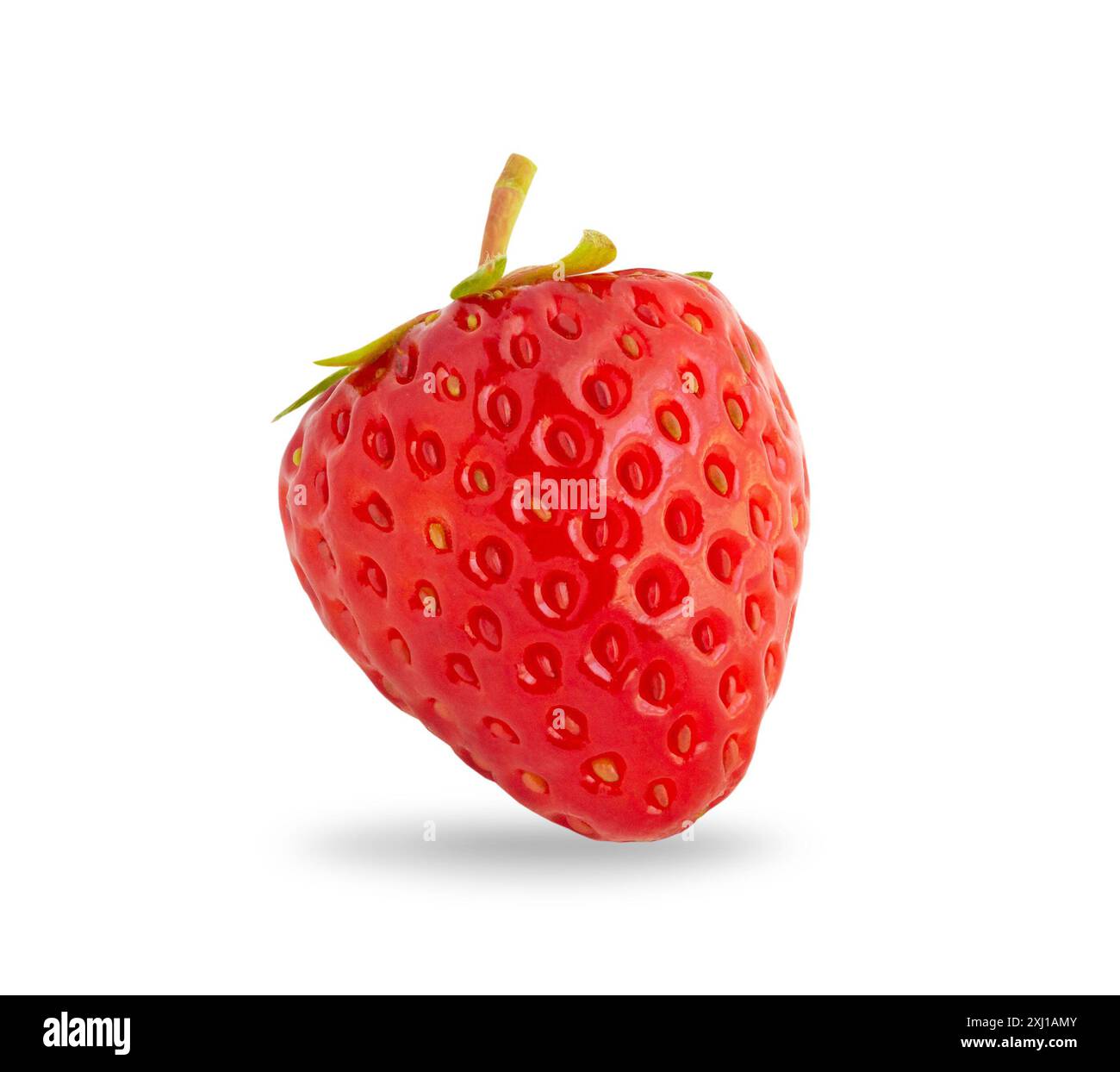 Strawberry isolated on white background with clipping path Stock Photo ...