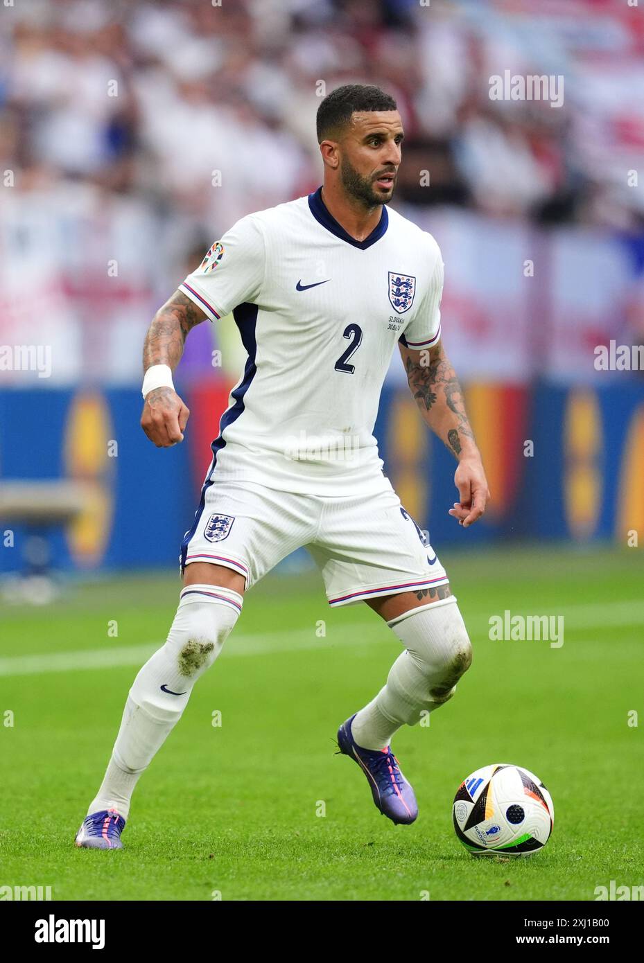 File photo dated 30/06/24 of Kyle Walker, who is the only England ...