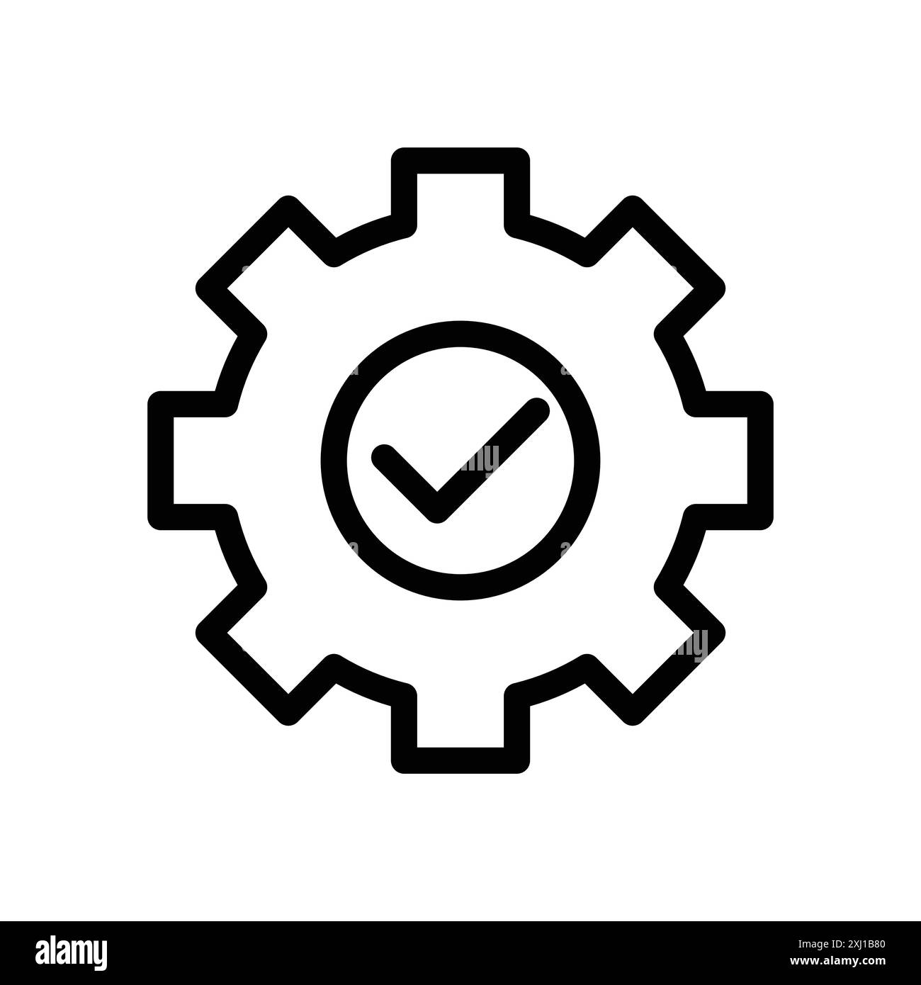 Engineering tool icon linear logo mark set collection in black and ...