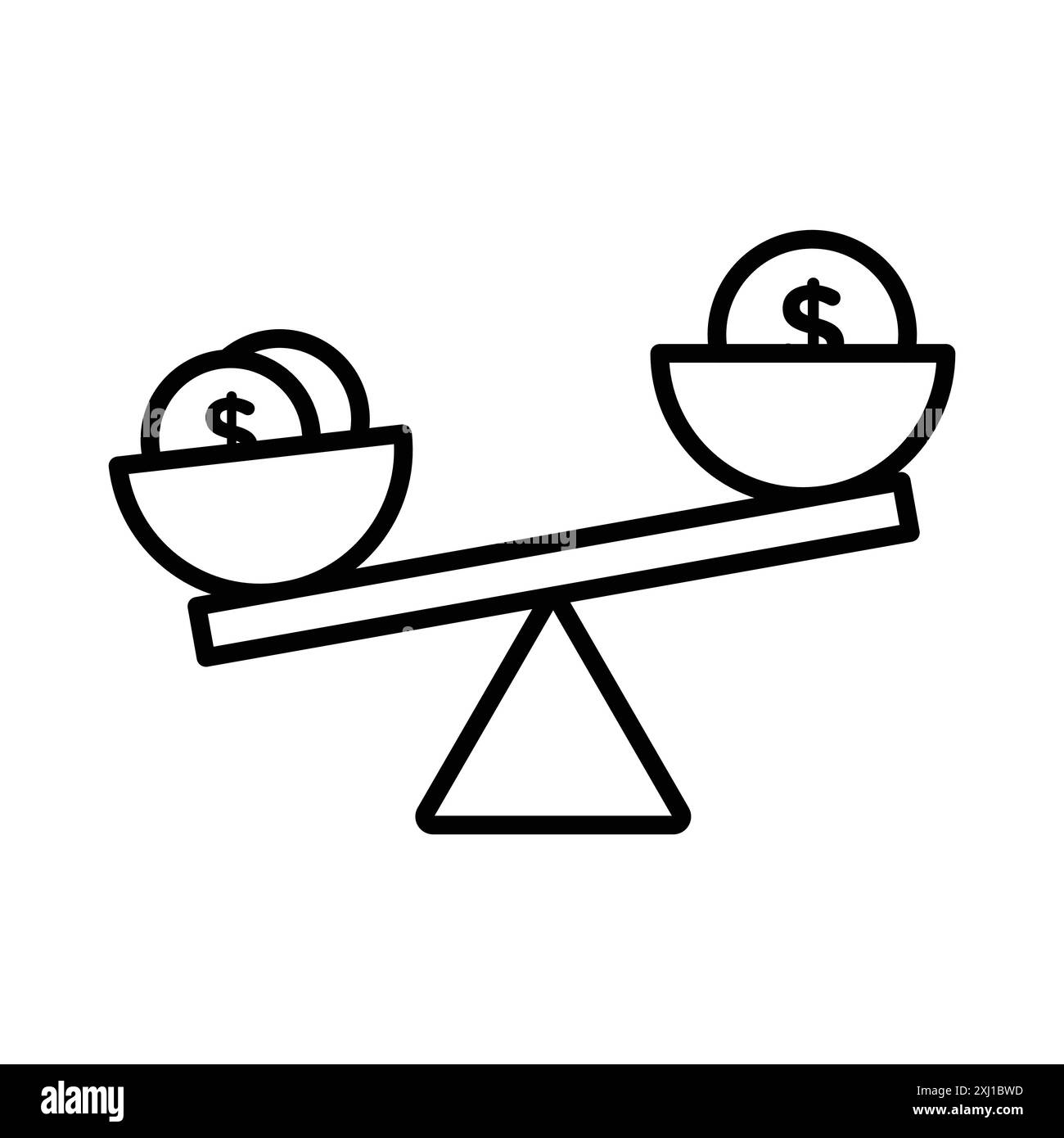 Compare the market logo Black and White Stock Photos & Images - Alamy