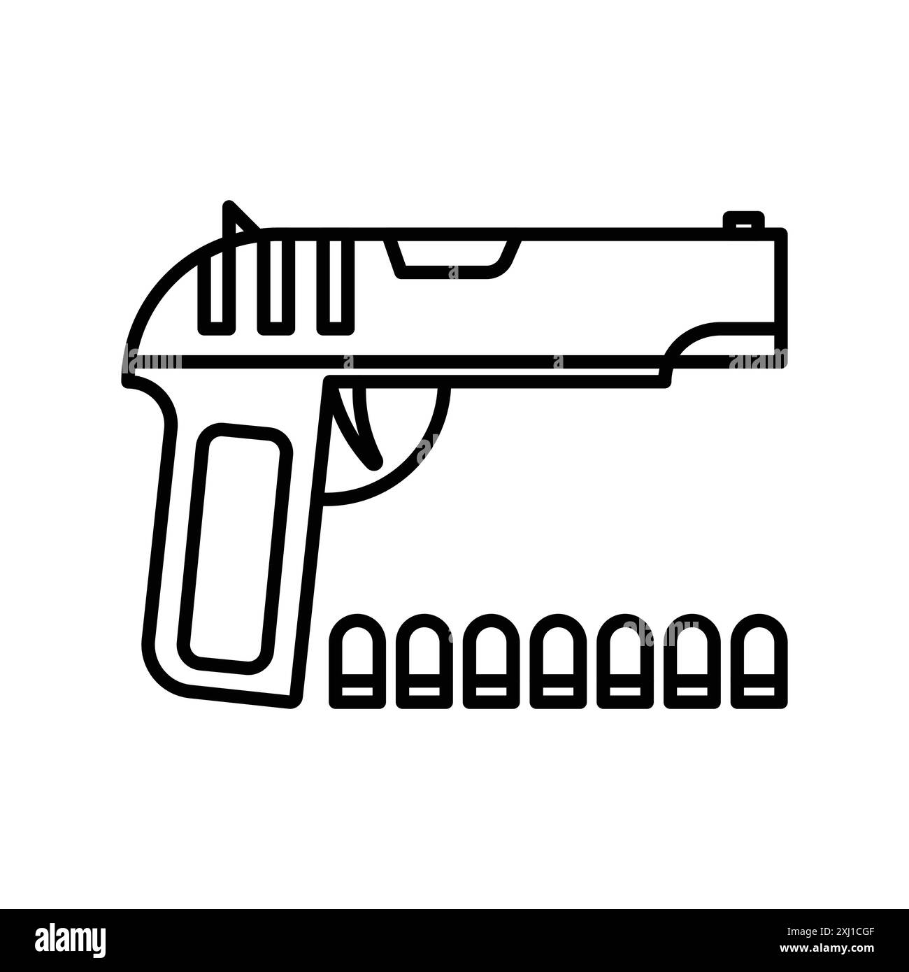 Aged pistol Black and White Stock Photos & Images - Alamy