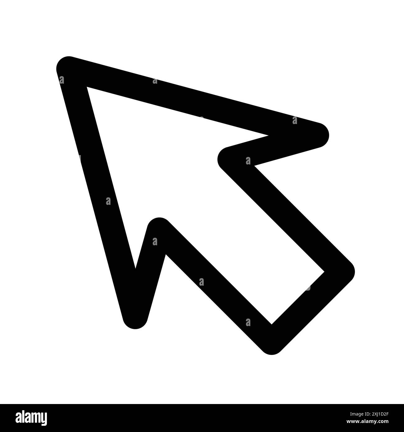 Finger point screen black background Black and White Stock Photos ...