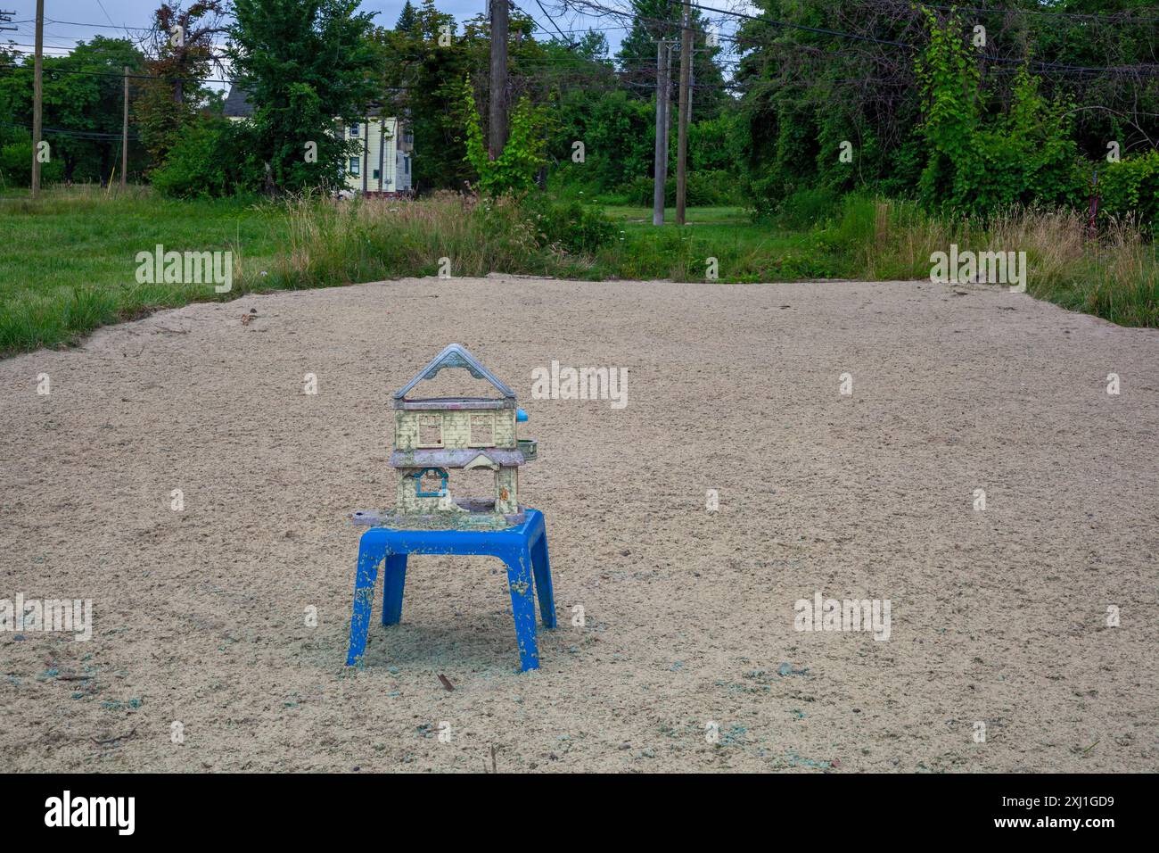 Detroit Michigan -- The Heidelberg Project, an outdoor public art ...