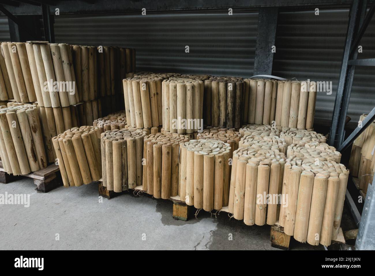 Cylindrical wooden stock hi-res stock photography and images - Alamy