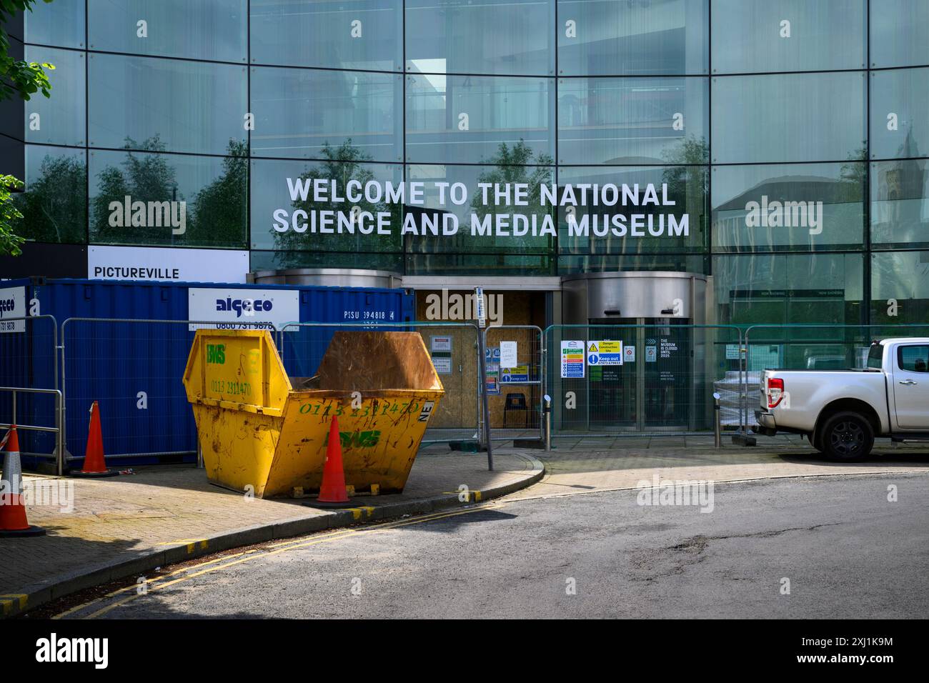 Science & Media Museum gallery exterior (glazed facade, being ...
