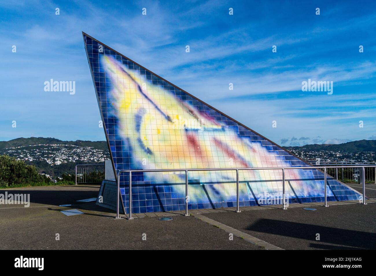 Memorial to Richard Byrd, polar explorer, 1962, Mount Victoria ...