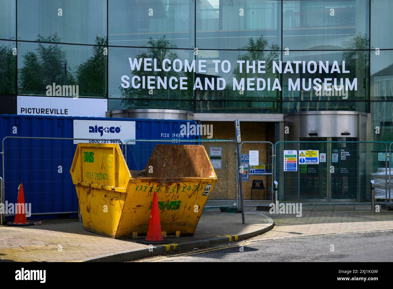 Science & Media Museum gallery exterior (glazed facade, being ...