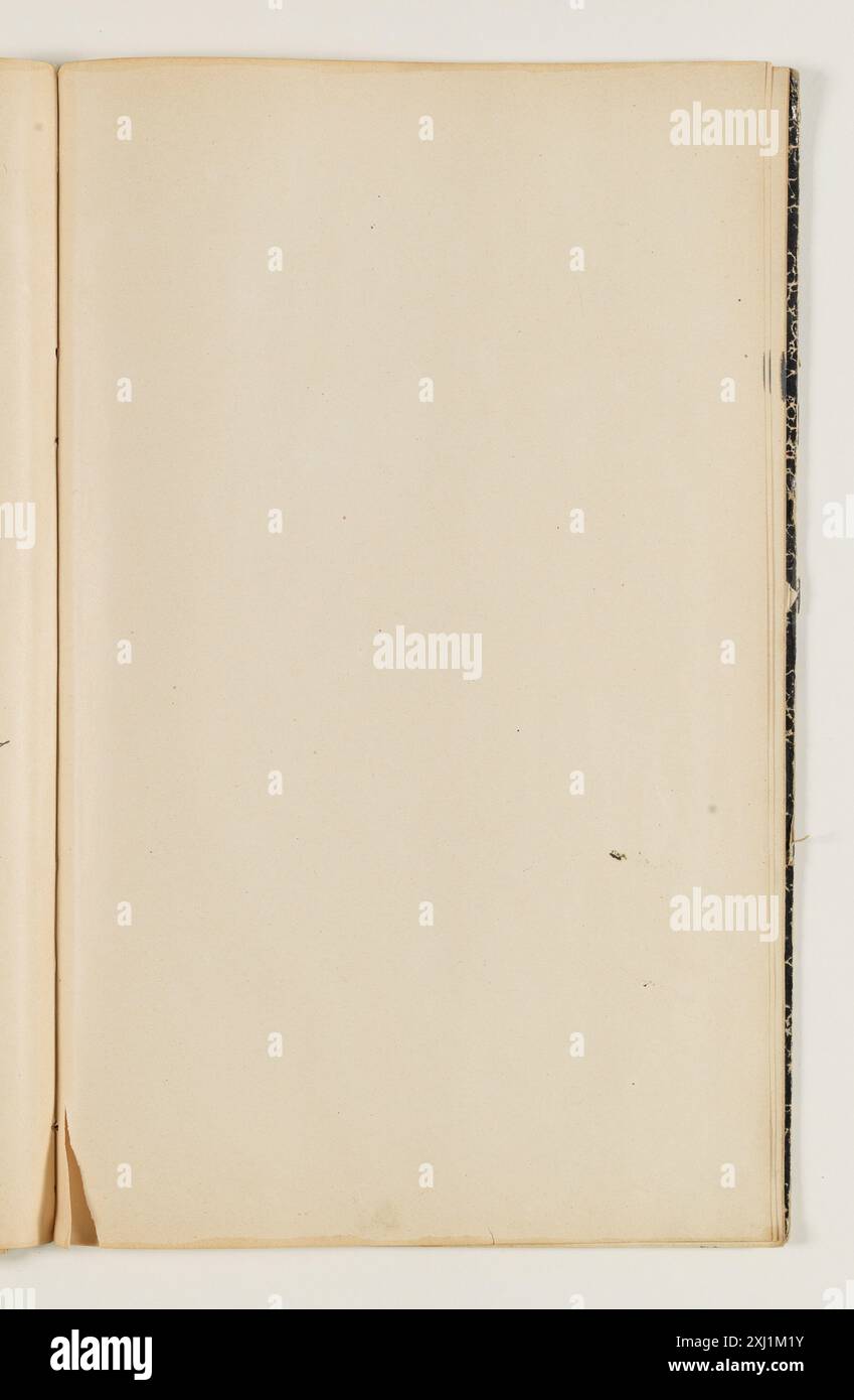 Drawing by Jens Adolf Jerichau (1890–1916) titled 'Blank', part of his ...