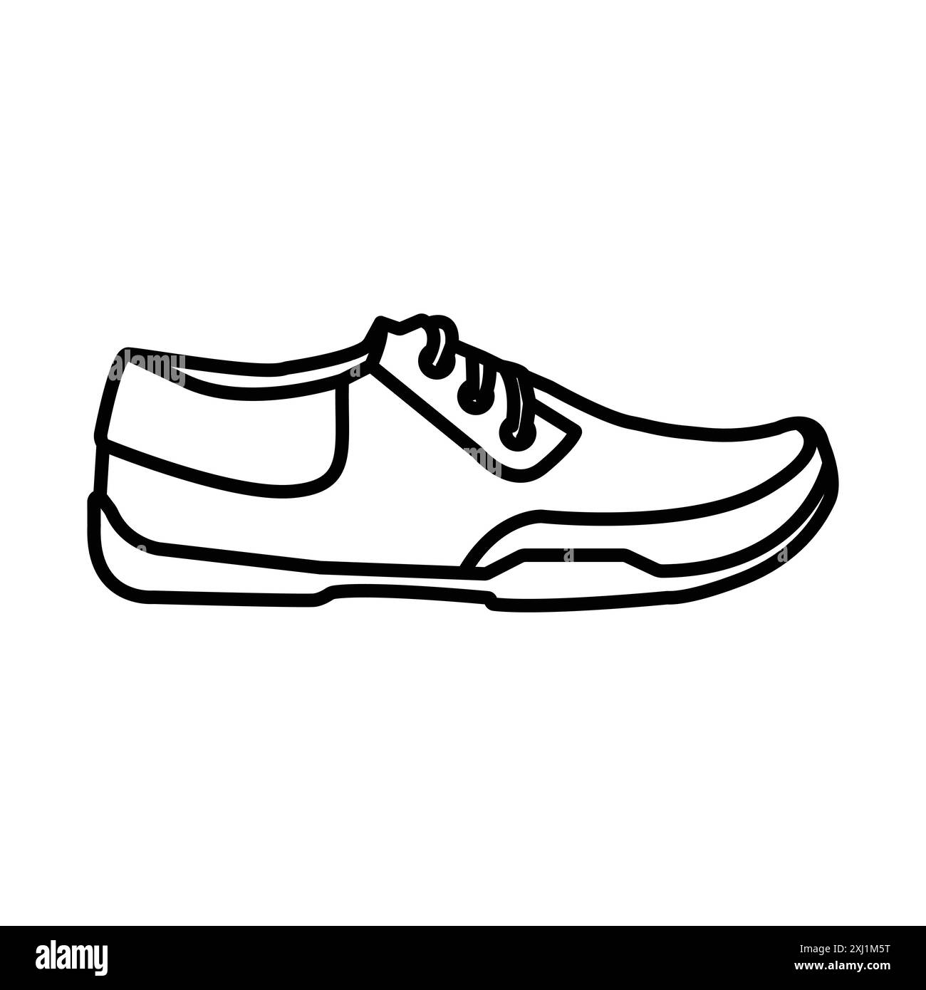 Men Shoes Icon linear logo mark set collection in black and white for ...