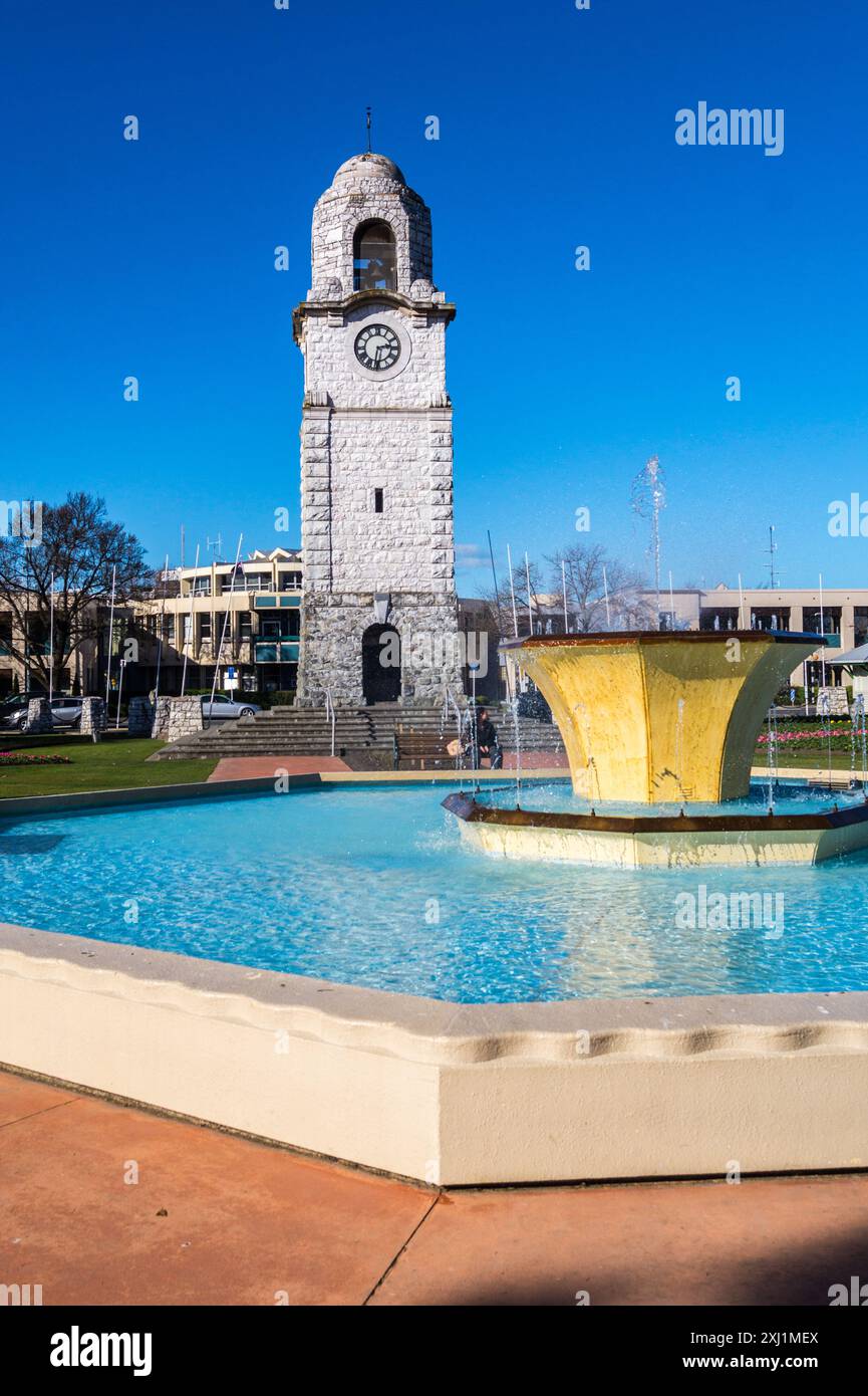 Blenheim war memorial clock tower hi-res stock photography and images ...