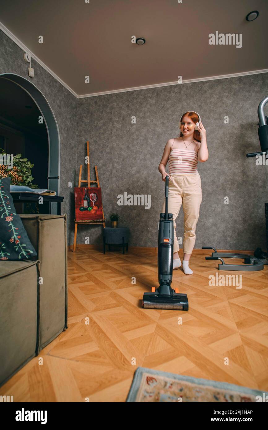 Swing and Sweep, Keeping spirits high and floors clean with a dance ...