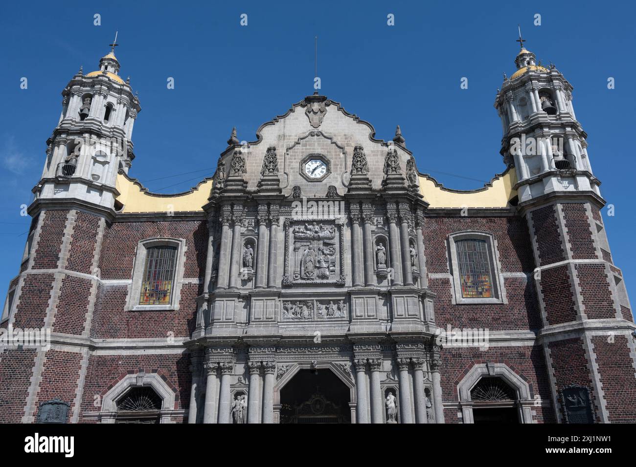 Exterior view of Basilica of the Catholic Church, dedicated to the ...