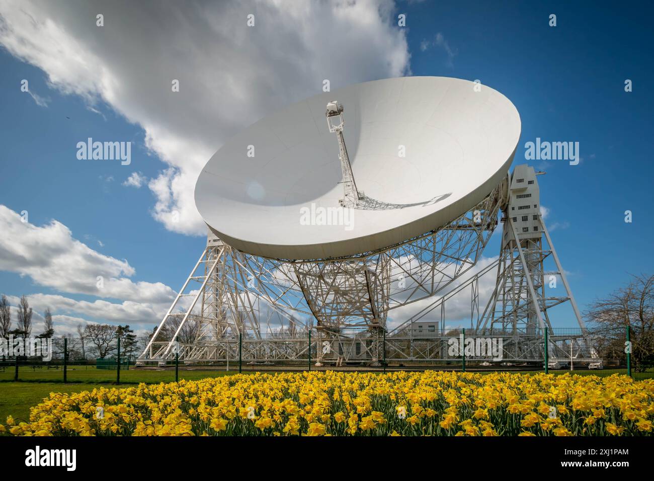 Industrial scale satellite dish Stock Photo - Alamy