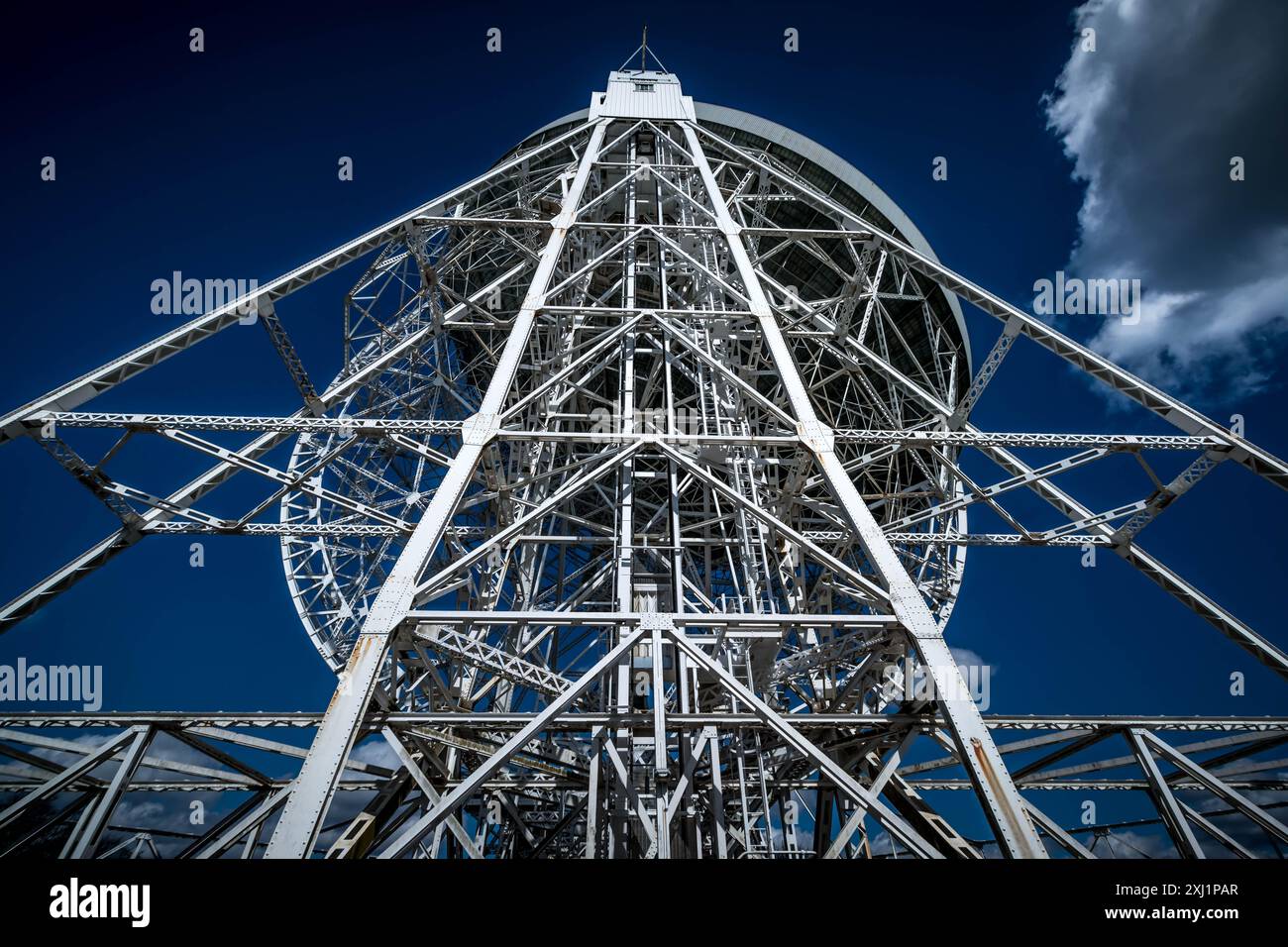 Industrial scale satellite dish Stock Photo - Alamy