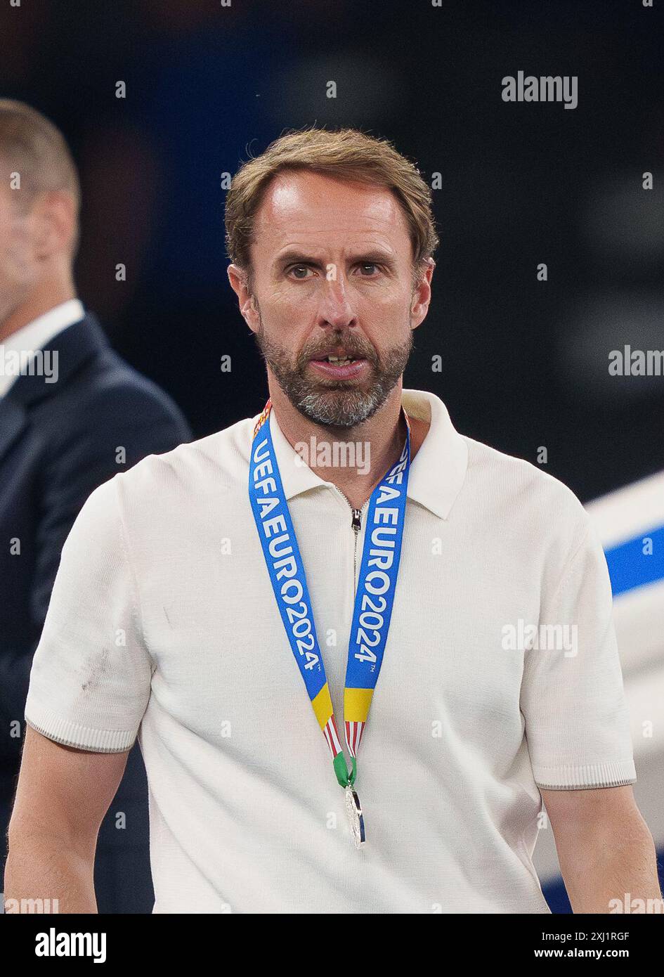 Gareth Southgate, headcoach England, sad after the final match SPAIN ...