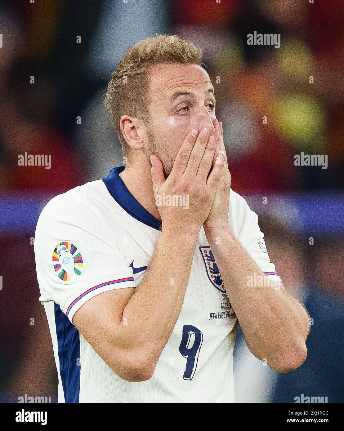 Harry KANE, England 9 sad after the final match SPAIN - ENGLAND 2-1 of ...