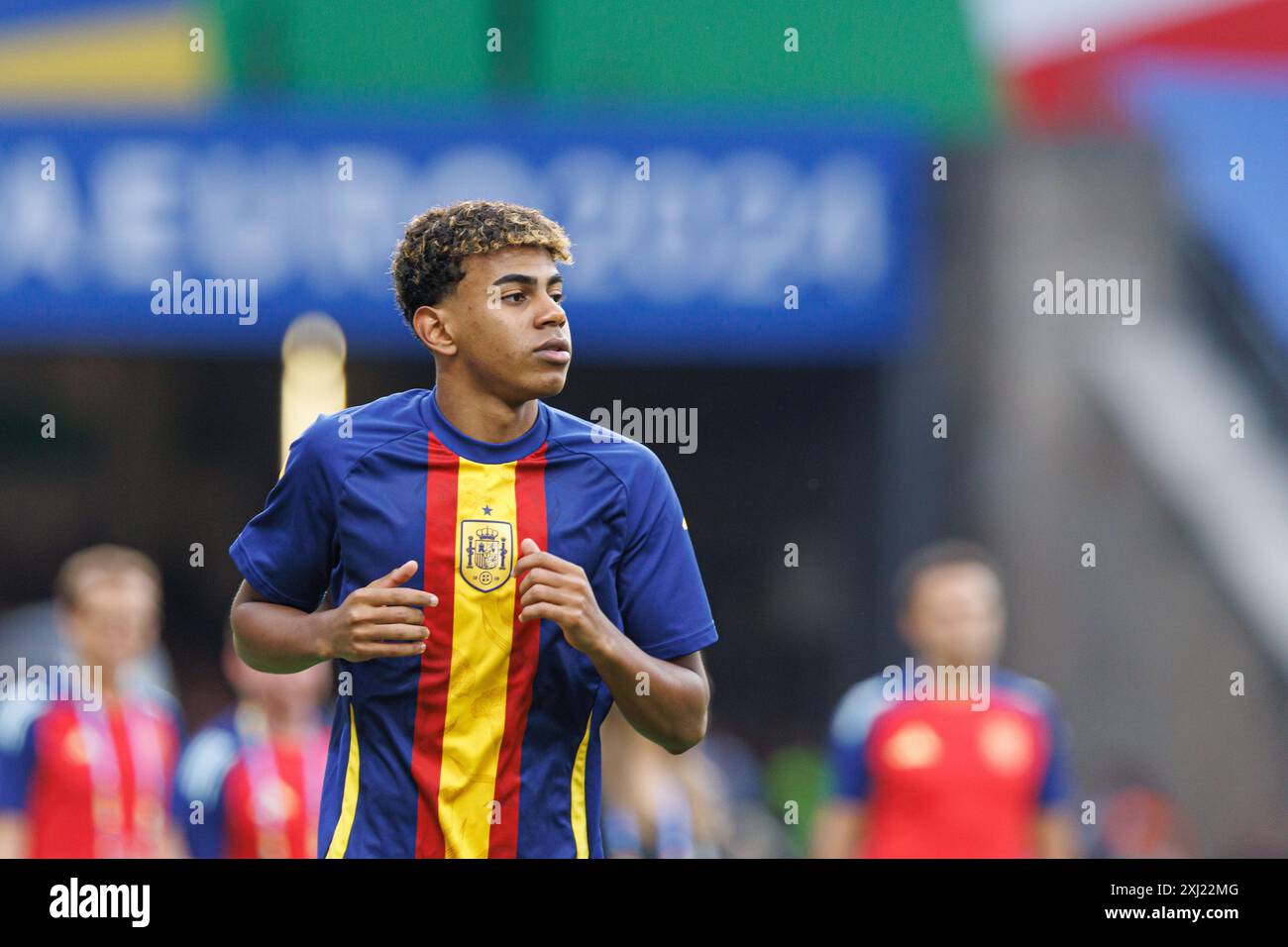Spain england 2024 lamine hi-res stock photography and images - Alamy