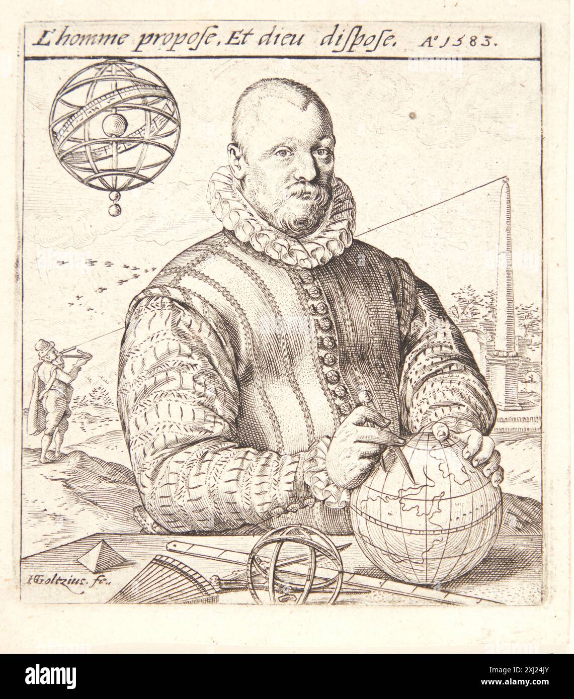 Nicolaus Petri van Deventer Goltzius, Hendrick 1558 - 1617 Copper ...