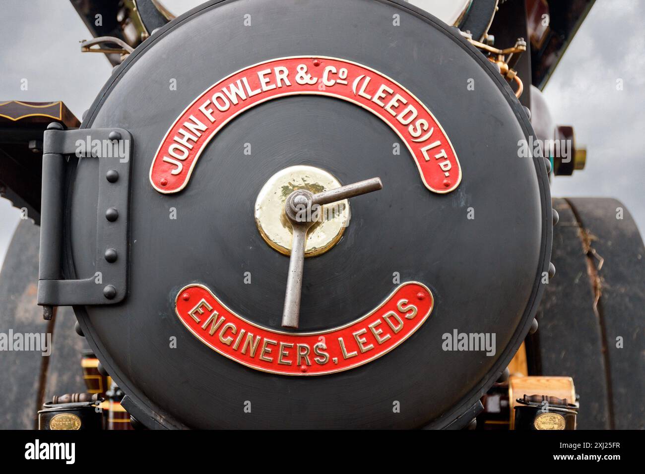 John Fowler traction engine. Cheshire Steam Fair 2024 Stock Photo - Alamy