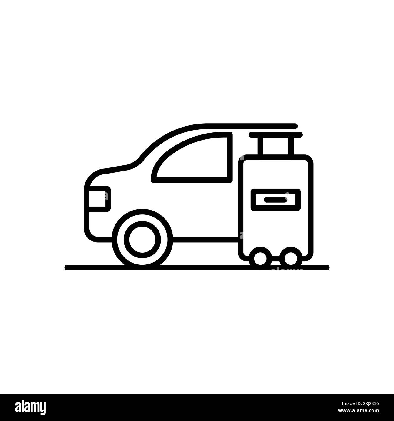 Transfer icon linear logo mark set collection in black and white for ...