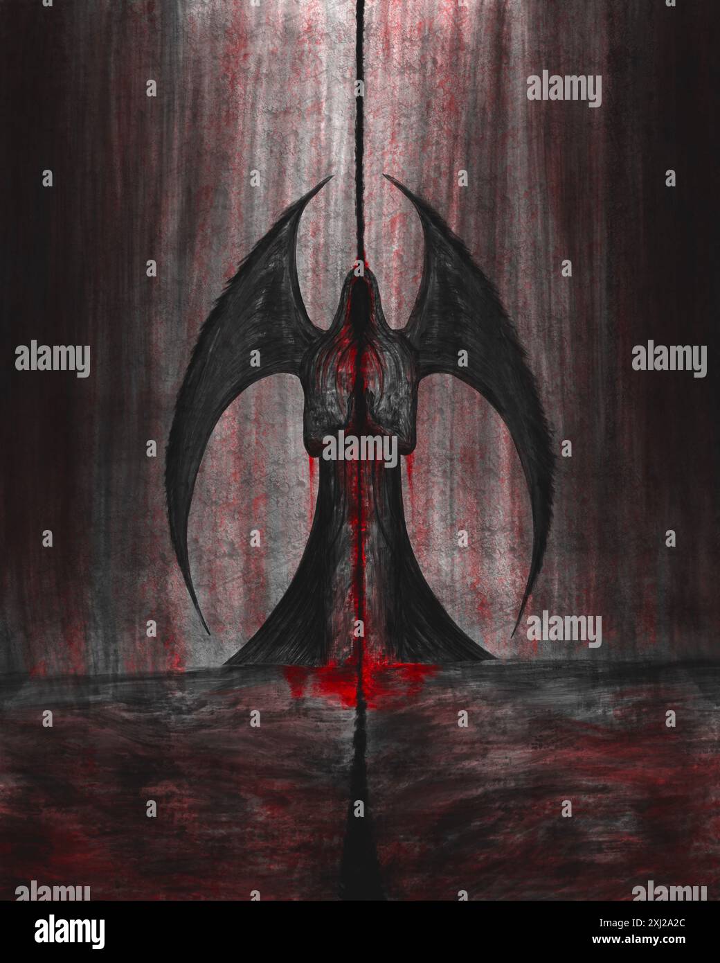 Gothic female illustration hi-res stock photography and images - Alamy