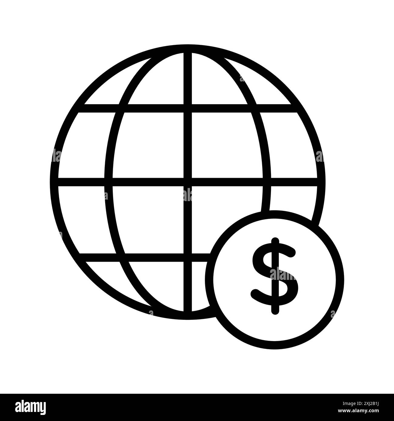 World Payment Transfer icon linear logo mark set collection in black ...