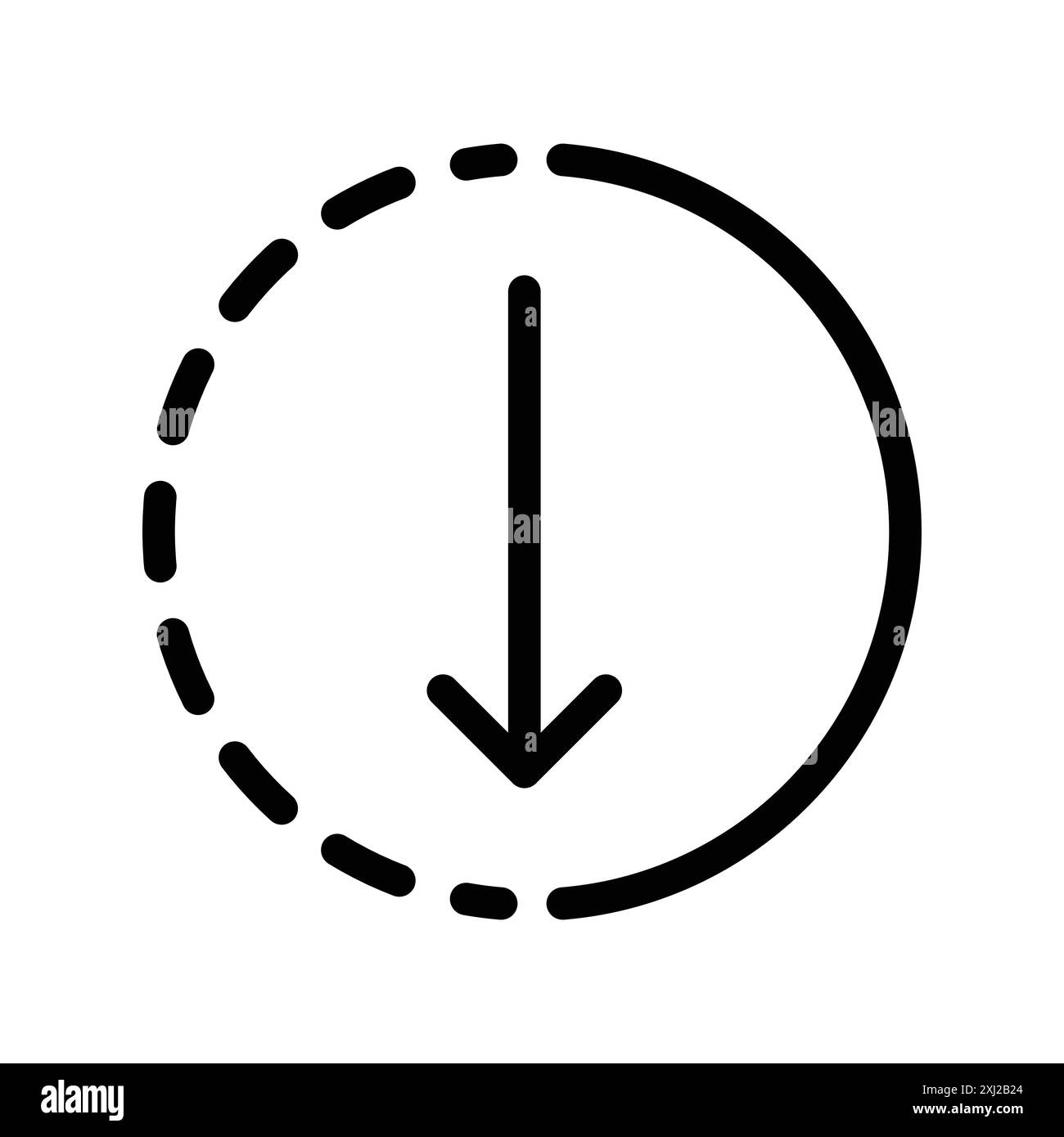 submit progress icon linear logo mark set collection in black and white for web Stock Vector ...