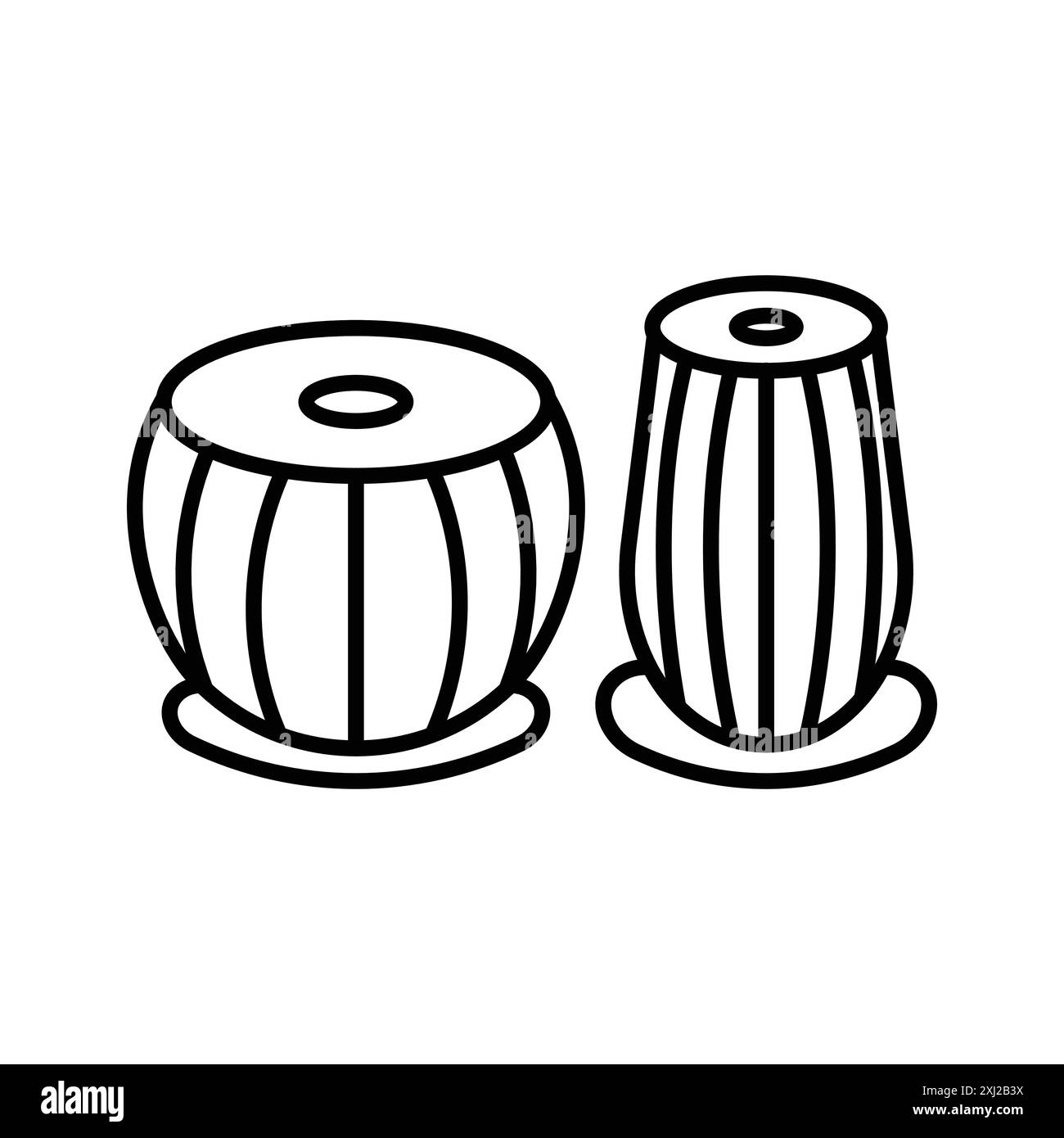 Tabla icon linear logo mark set collection in black and white for web Stock Vector Image & Art ...