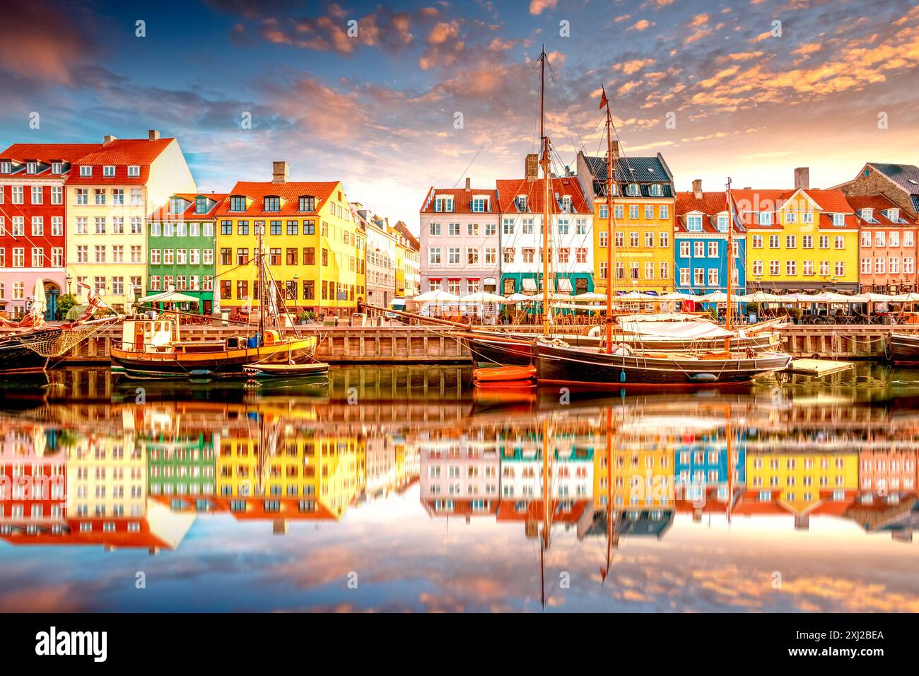 Copenhagen city town village hi-res stock photography and images - Alamy