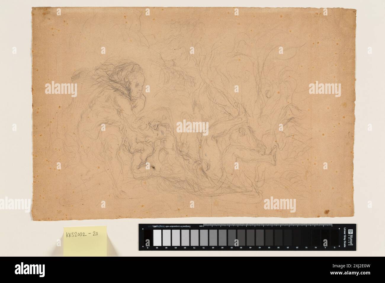 Hercules throwing Diomedes for his own horses Delacroix, Eugène 1798 ...
