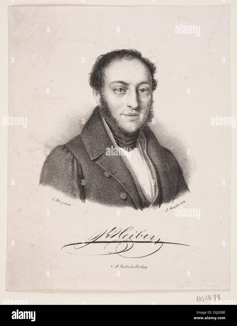 J. L. Heiberg Kaufmann, Asmus 1806 - 1890, Bærentzen, Emil Ditlev 1799 ...