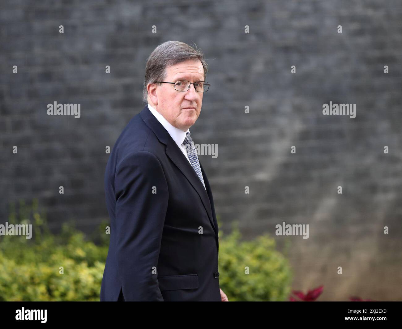 London, United Kingdom. 16th July, 2024. Lord Robertson leaves No 10 ...