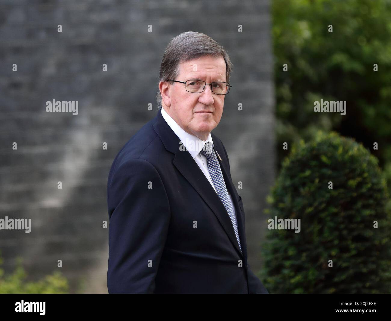 London, United Kingdom. 16th July, 2024. Lord Robertson leaves No 10 ...