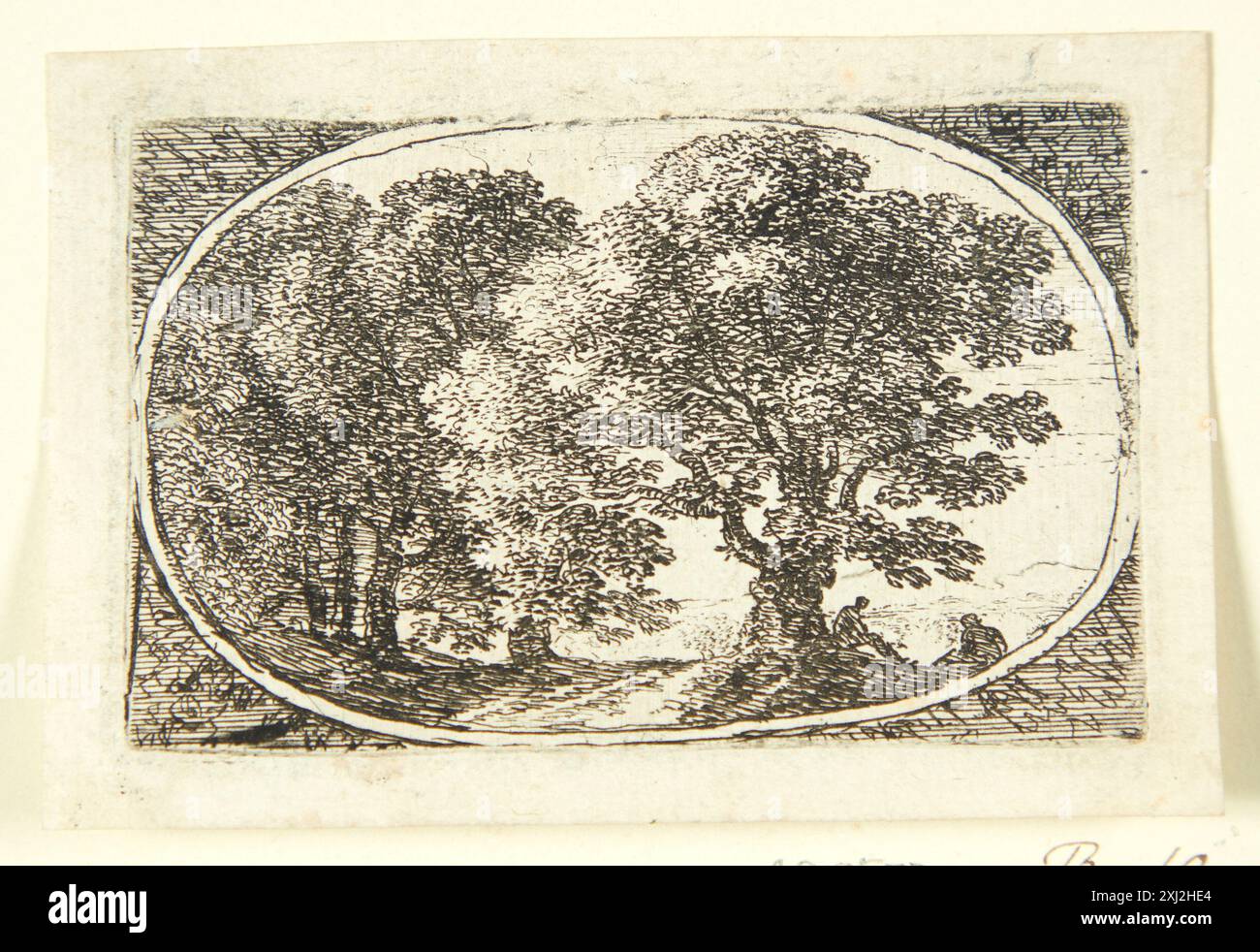 Road between trees Swanevelt, Herman van 1601 - 1655 Etching, Print The ...