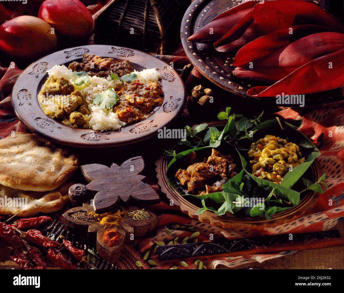Indian main dish hi-res stock photography and images - Alamy