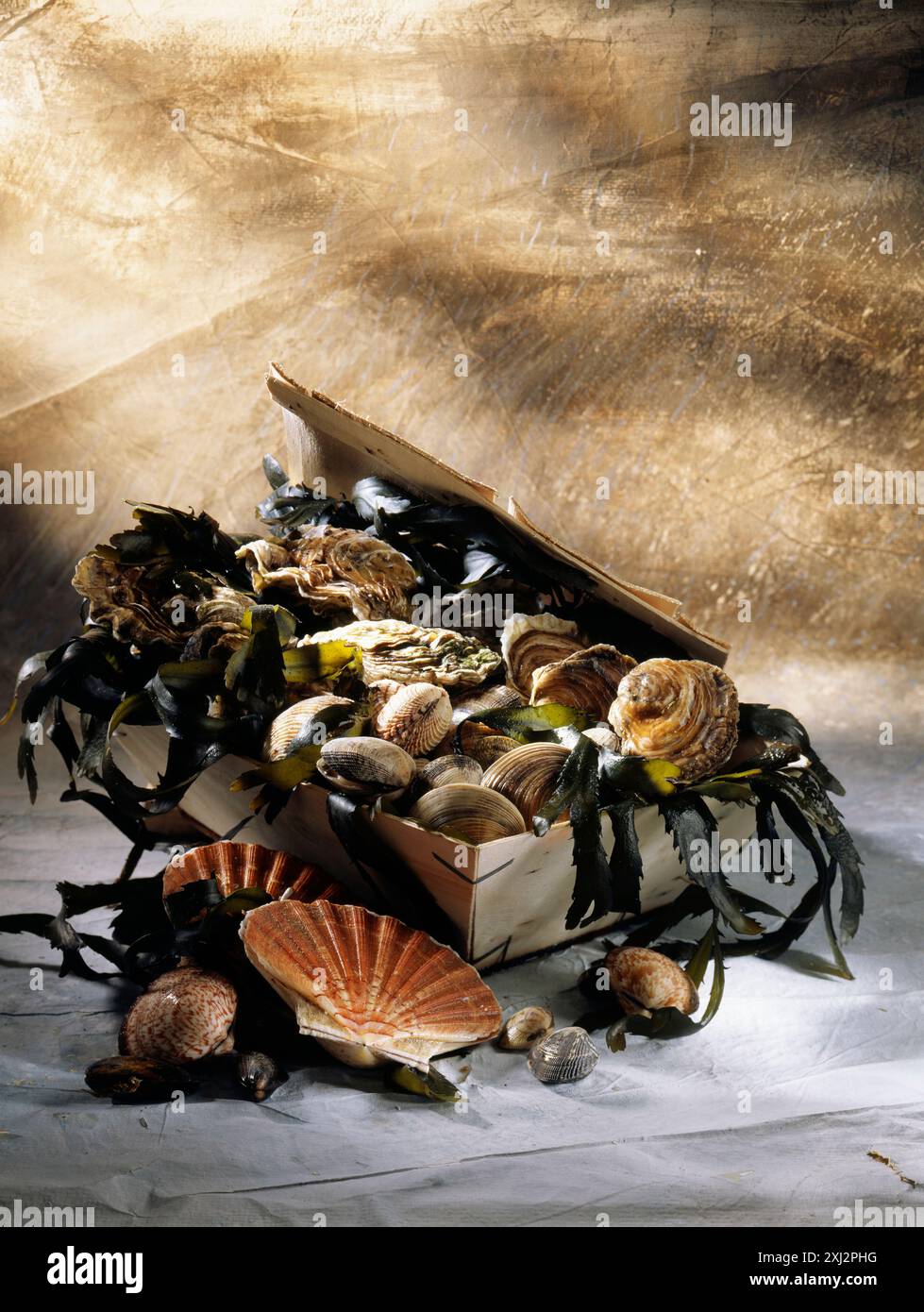 Selection of seafood Stock Photo - Alamy