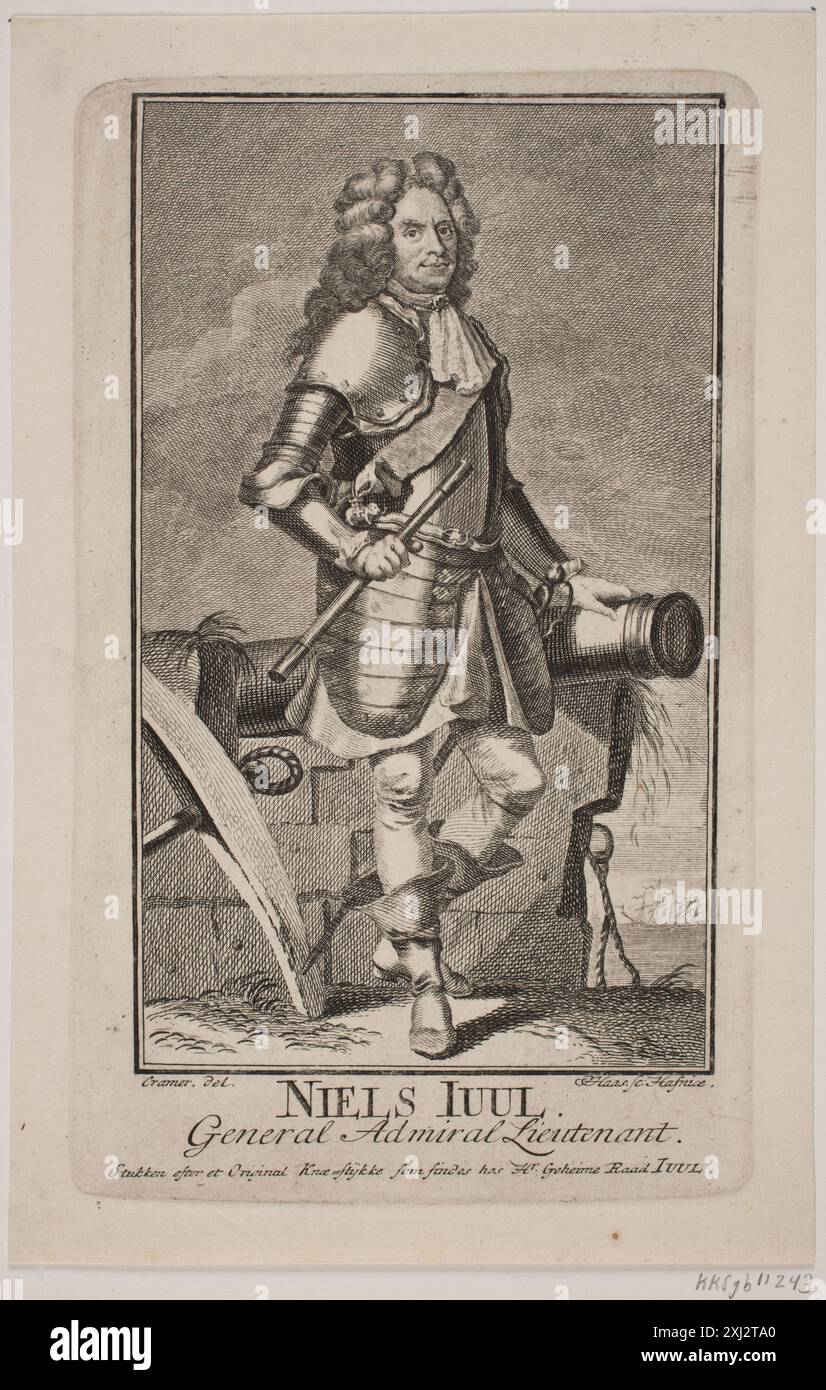 Copper engraving by Jonas Haas (1718–1775) and Peter Cramer (1726–1782 ...