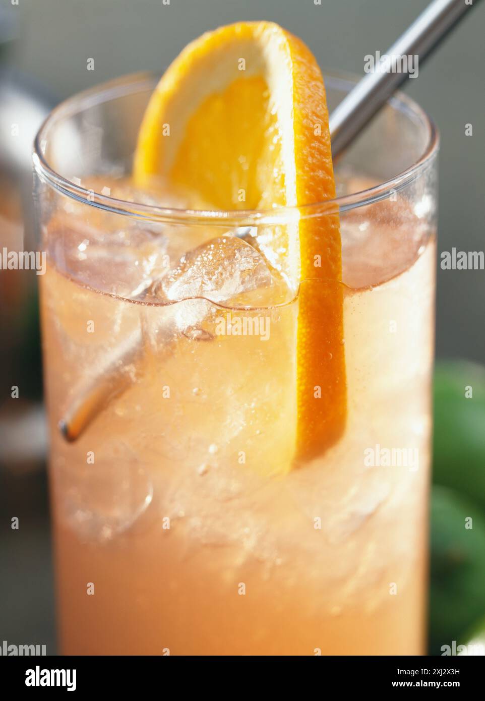 iced orange juice Stock Photo - Alamy