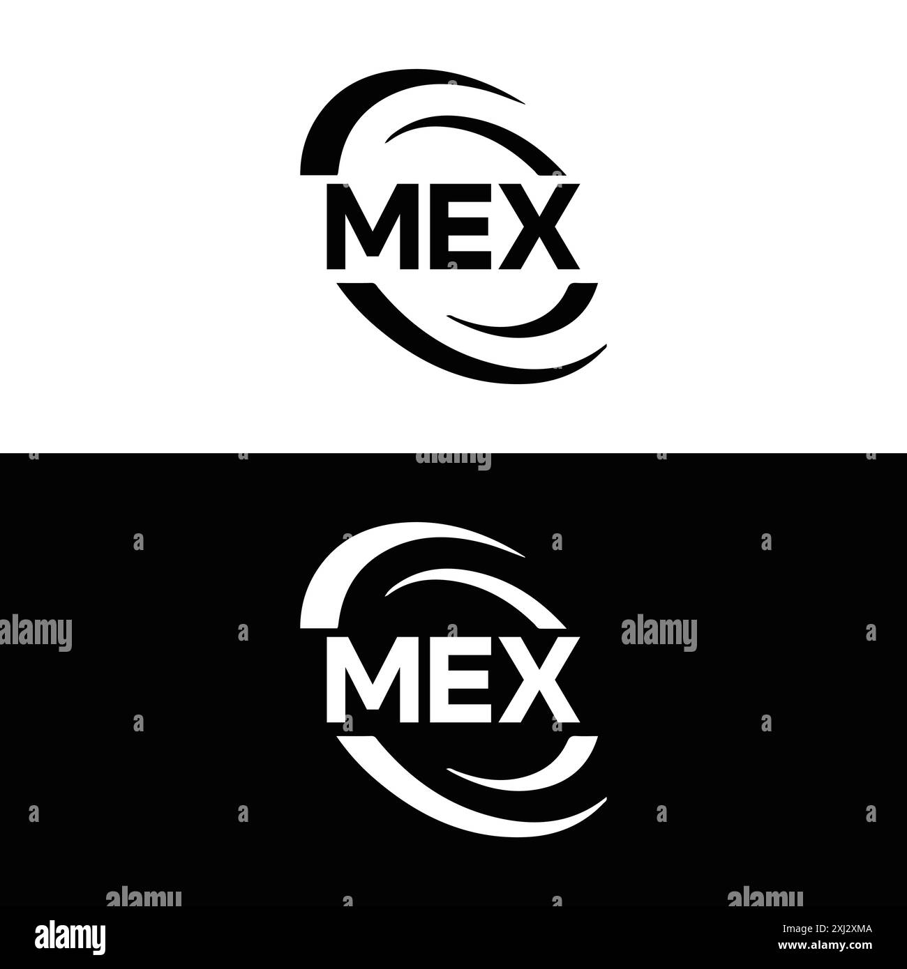 M e x logo Black and White Stock Photos & Images - Alamy