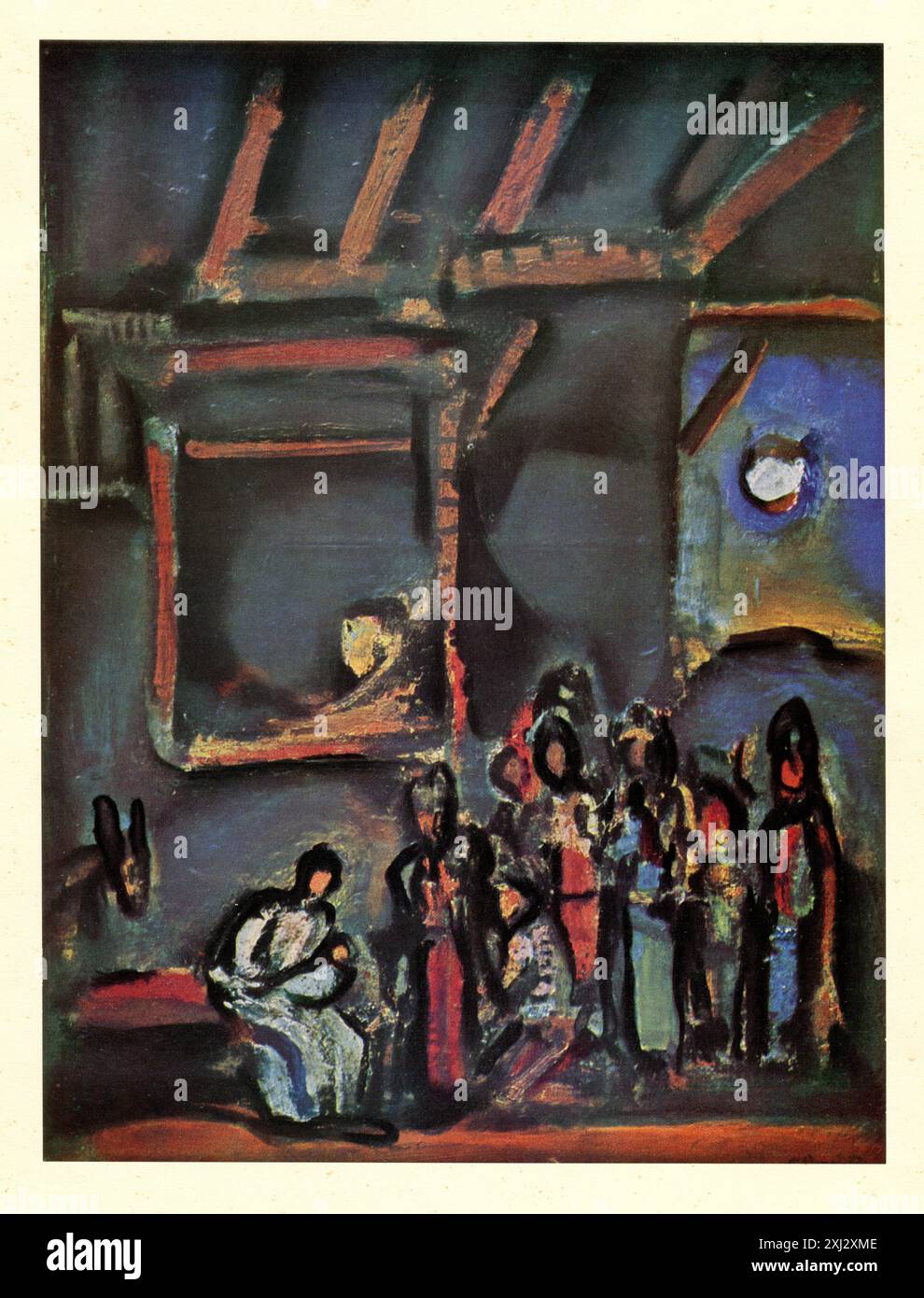 GEORGES HENRI ROUAULT. LA NATIVITÉ Stock Photo - Alamy