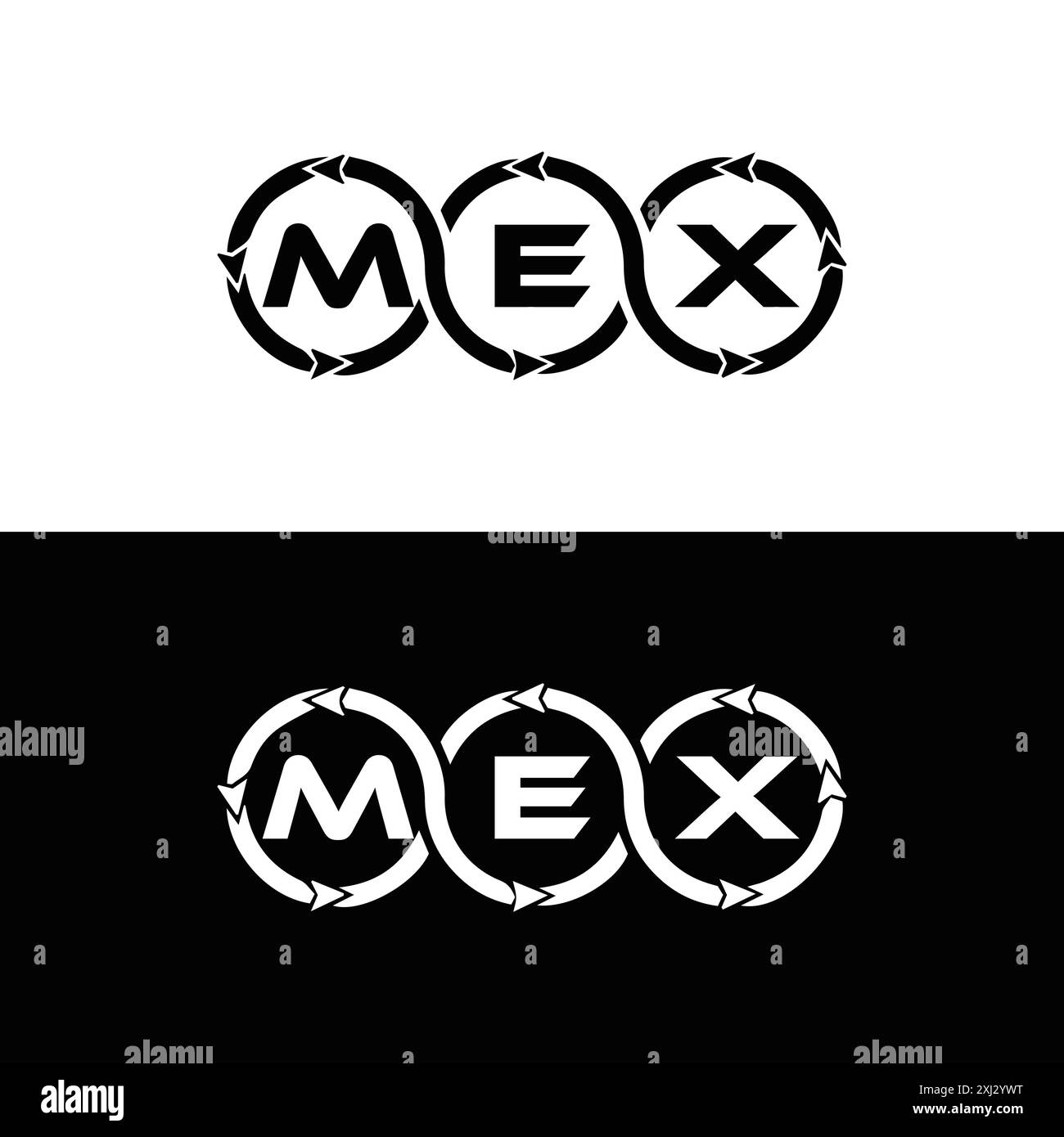 M e x logo Black and White Stock Photos & Images - Alamy