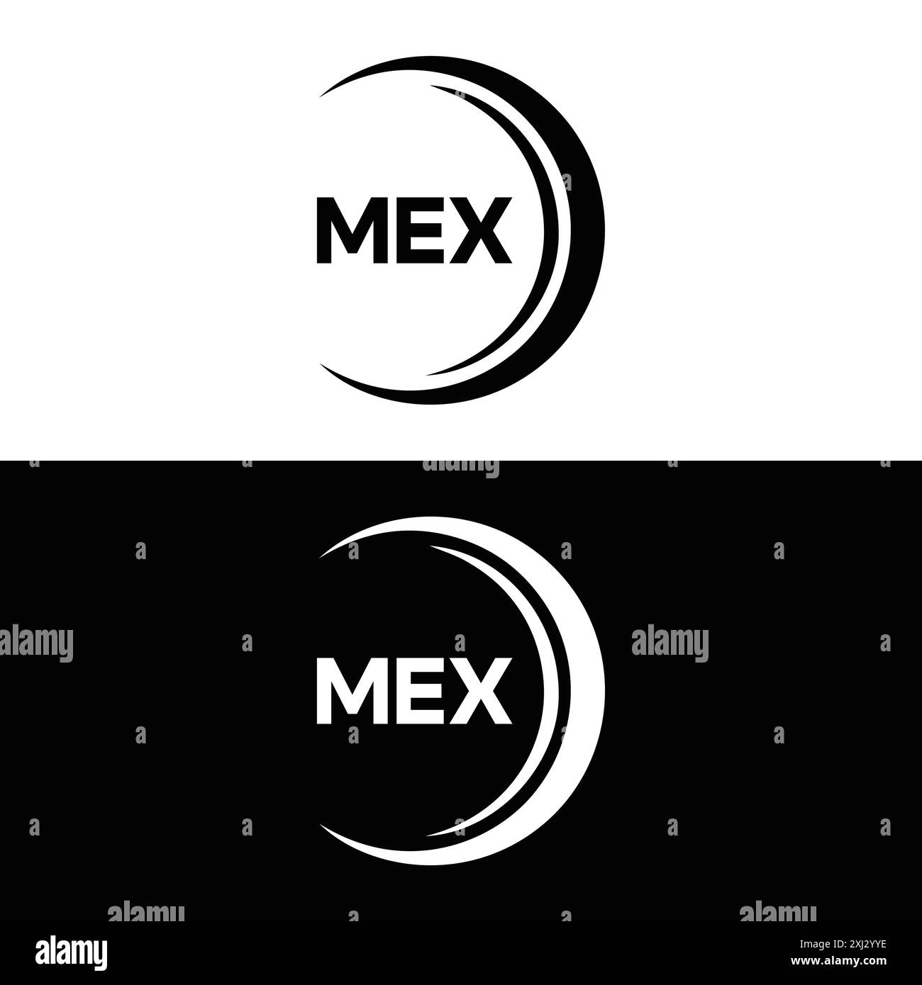 M e x logo Black and White Stock Photos & Images - Alamy