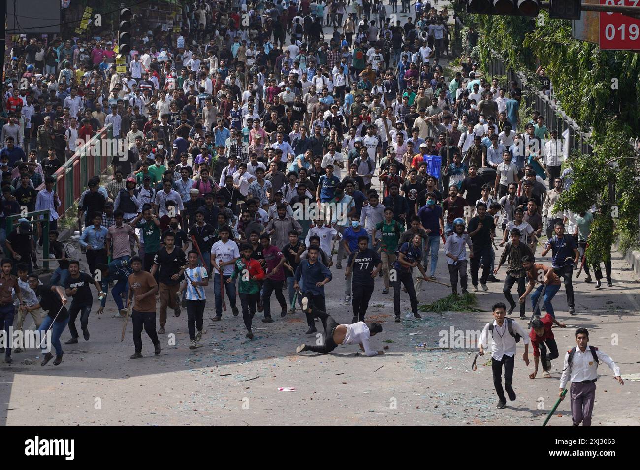 July 16, 2024, Dhaka, Dhaka, Bangladesh: As part of the ongoing quota ...